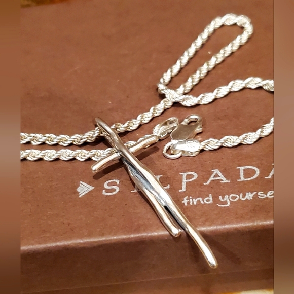 Silpada | Jewelry | Silpada Sterling Silver Cross Pendant | Poshmark